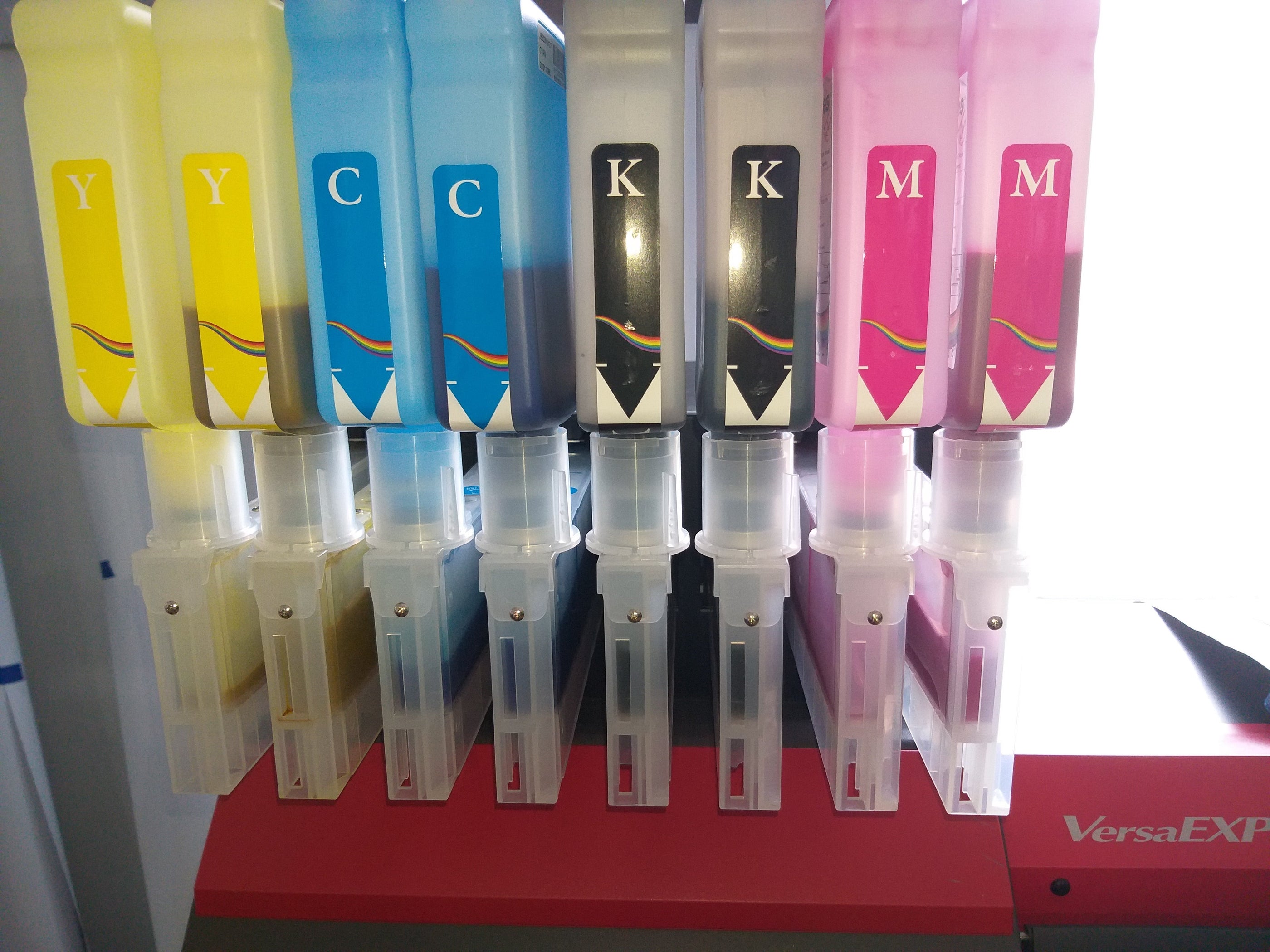 Jetbest Pro Refillable Ink Cartridge for Mimaki Printers (SS21/ES3), 4 ...