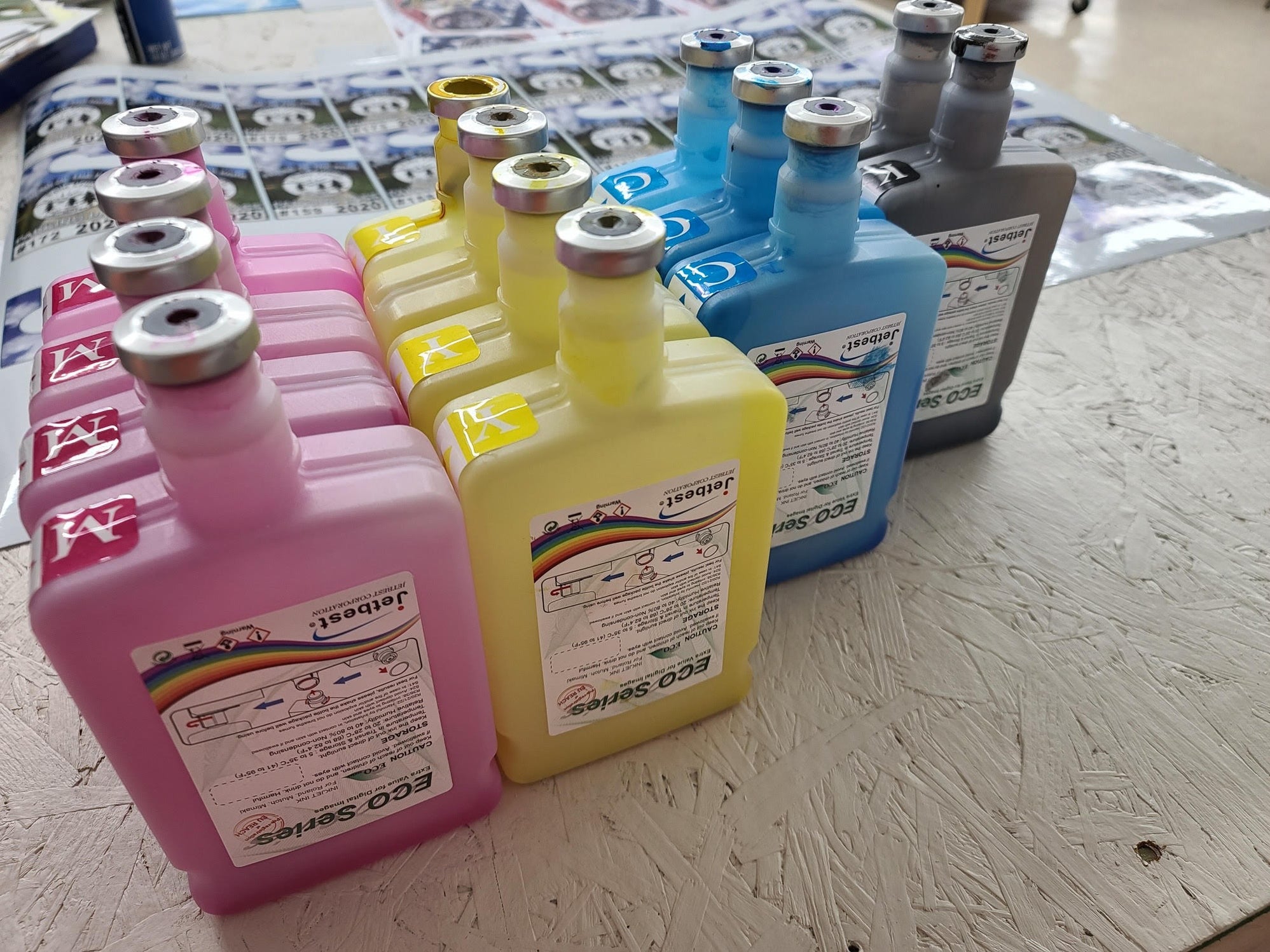 Jetbest MS31 Eco-Solvent Ink for Mutoh Printers, 500ml — Premier Colour