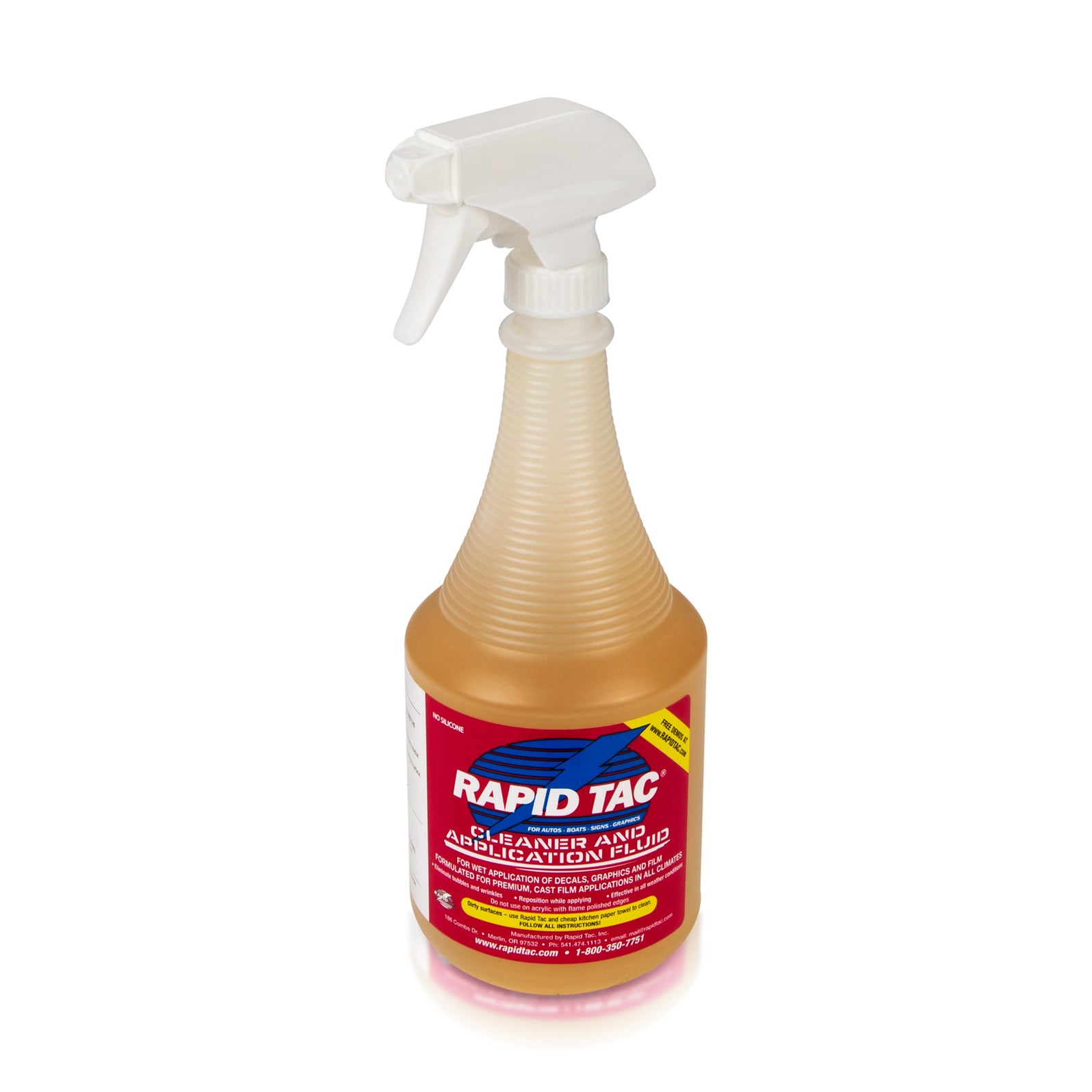 Rapid Tac Application Fluid, 32oz Spray Bottle — Premier Colour