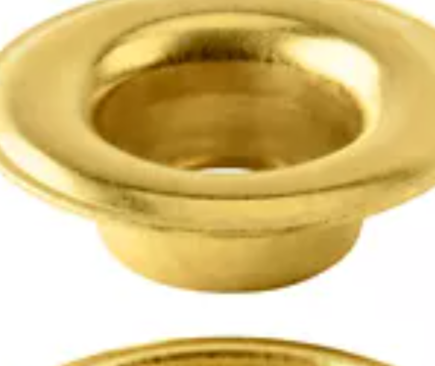 Premier Colour #2 Grommets, Silver/Black/Gold (SKU#GROF019)