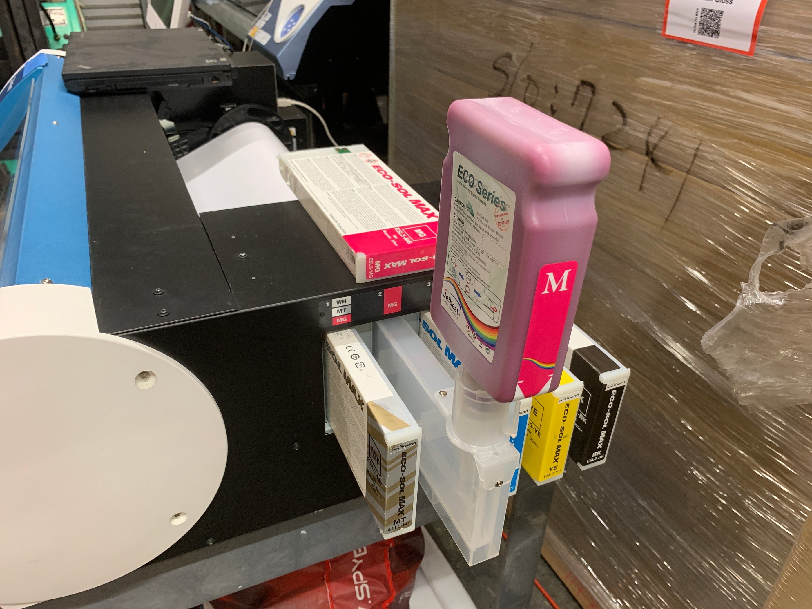 Jetbest MAX Eco-Solvent Ink for Roland (XC-540, RE-640, RS-540, RS-640 ...