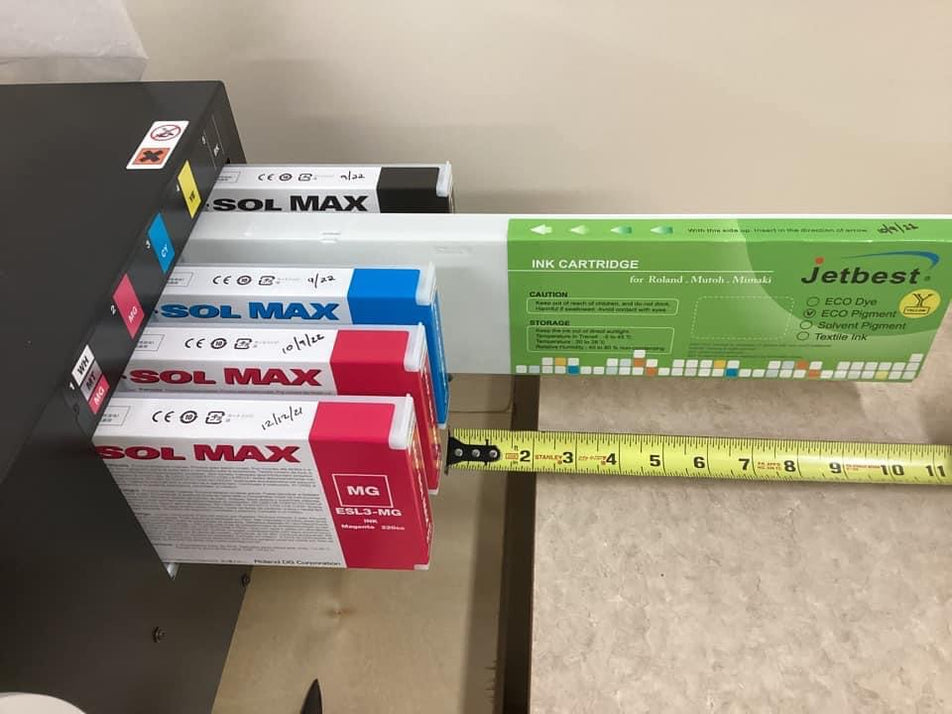 Jetbest MAX Eco-Solvent Ink for Roland VP, SP, XC, RE, RS, BN, SC, XJ ...